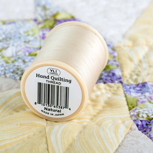 YLI Quilting Thread 500yd Natural 001 - 123Stitch