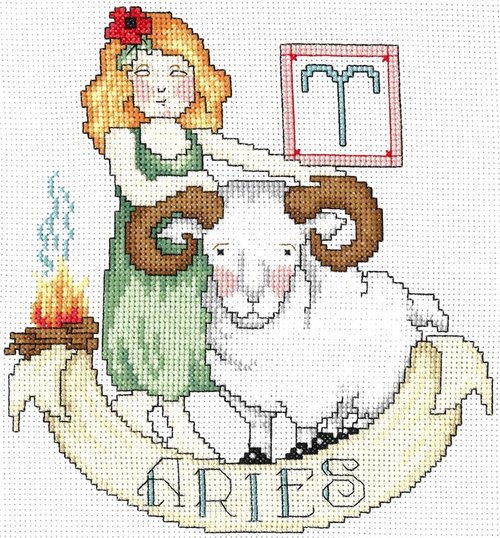Imaginating Aries - Cross Stitch Pattern - 123Stitch