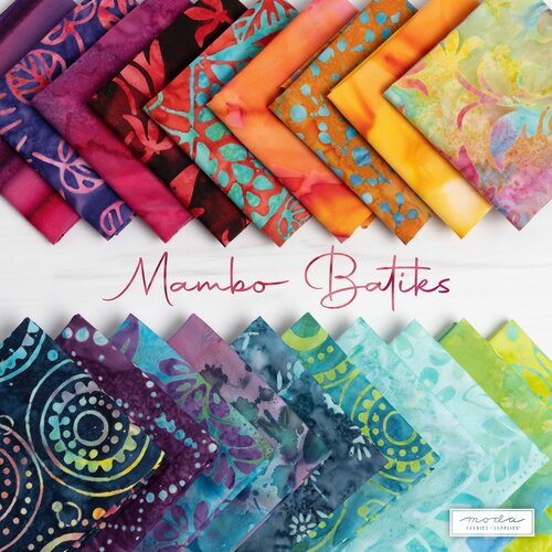Moda Mambo Batiks - Jelly Roll - 123Stitch