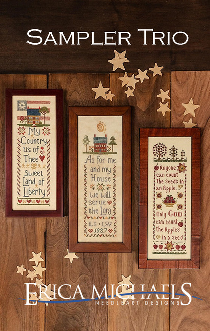 Erica Michaels Sampler Trio - Cross Stitch Pattern - 123Stitch