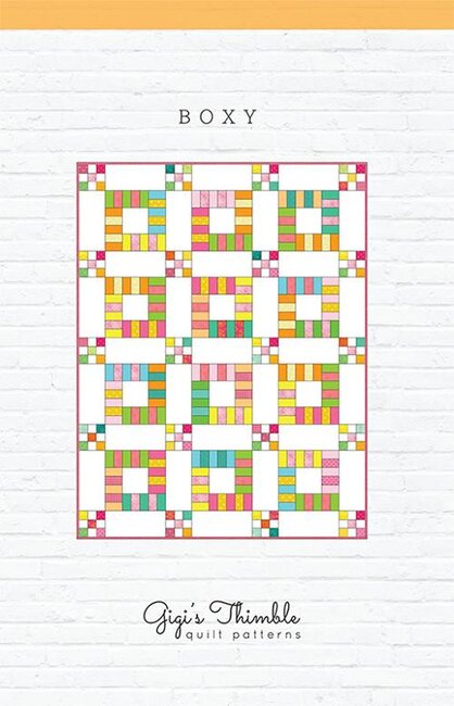 Gigis Thimble Boxy - Quilt Pattern - 123Stitch