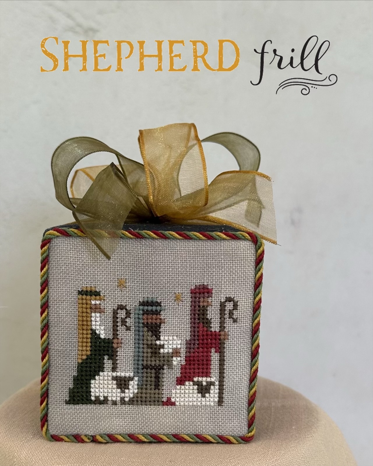 Heart In Hand Needleart Nativity Frill - Christmas Cross Stitch Pattern ...