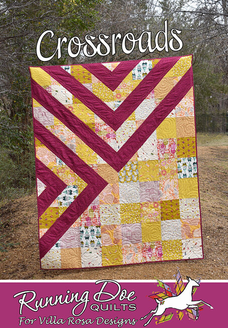 Villa Rosa Crossroads - Quilt Pattern - 123Stitch