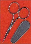 Yarn Tree Red Bronze Handle Victorian Embroidery Scissors - 123Stitch