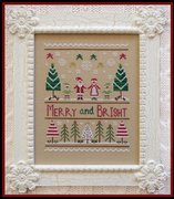 Samsarah Designs Studio Stocking - Nick & Chip - Cross Stitch Pattern ...