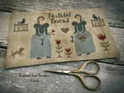 Threadwork Primitives Common Thread Stitcher's Mat - Cross Stitch Pattern - 123Stitch