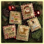 Samsarah Designs Studio Stocking - Nick & Chip - Cross Stitch Pattern ...