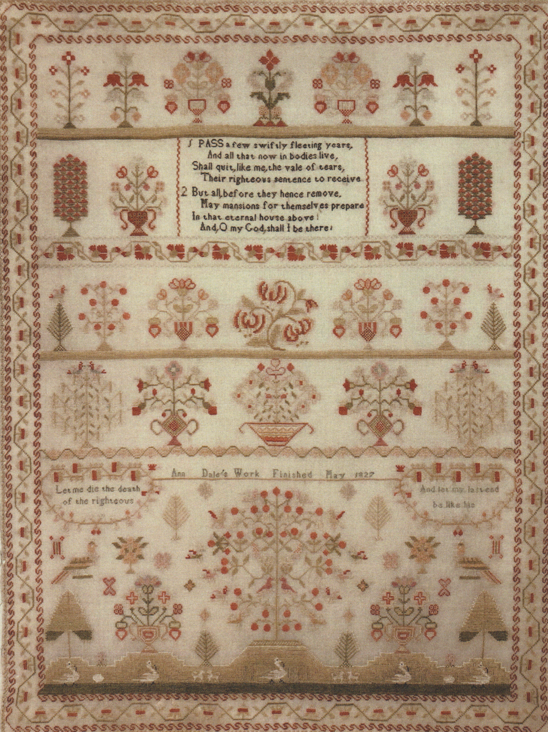 Shakespeare's Peddler Ann Dale 1827 - Big & Beautiful - Cross Stitch ...