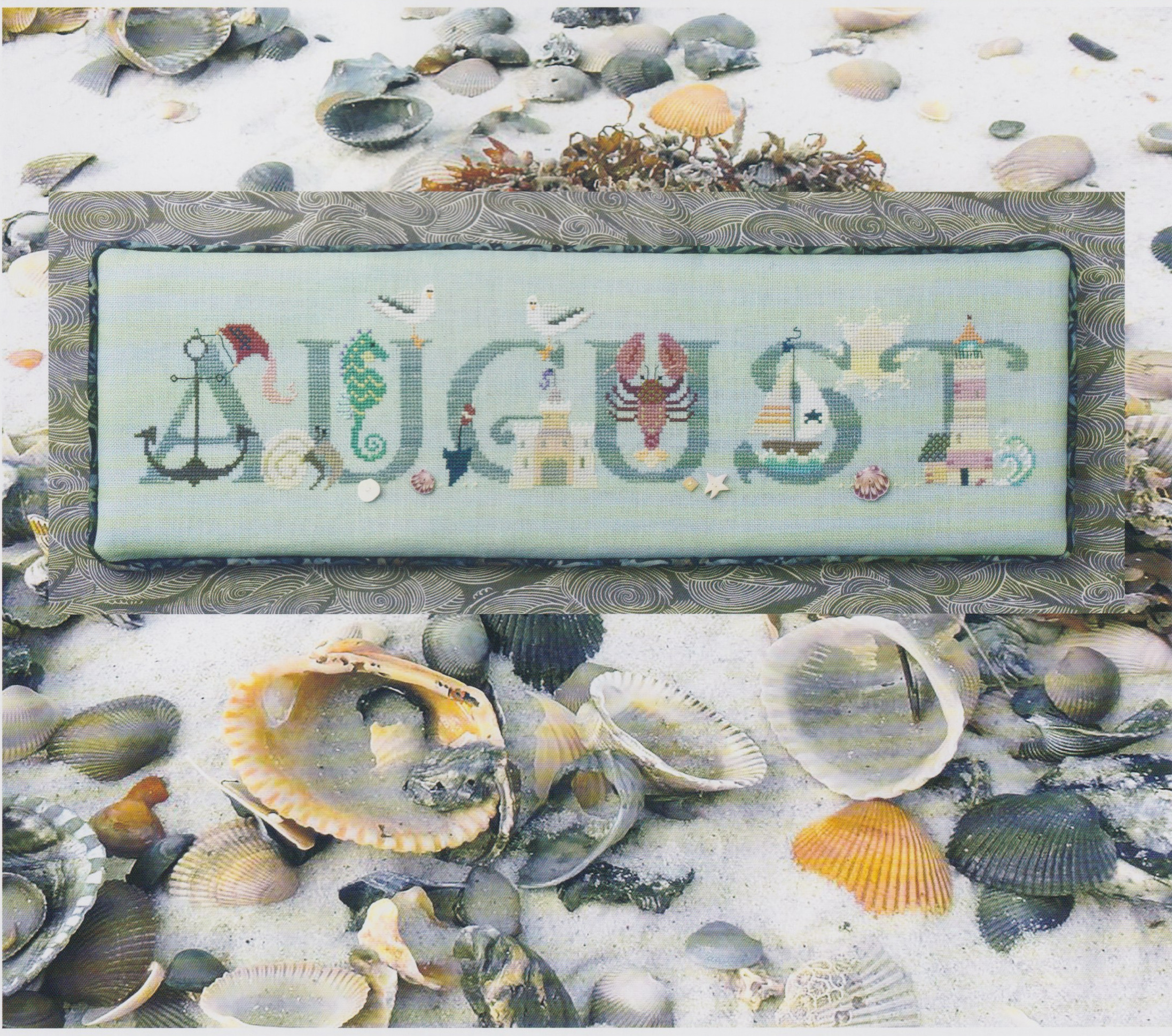 Cross Eyed Cricket August - Cross Stitch Pattern - 123Stitch