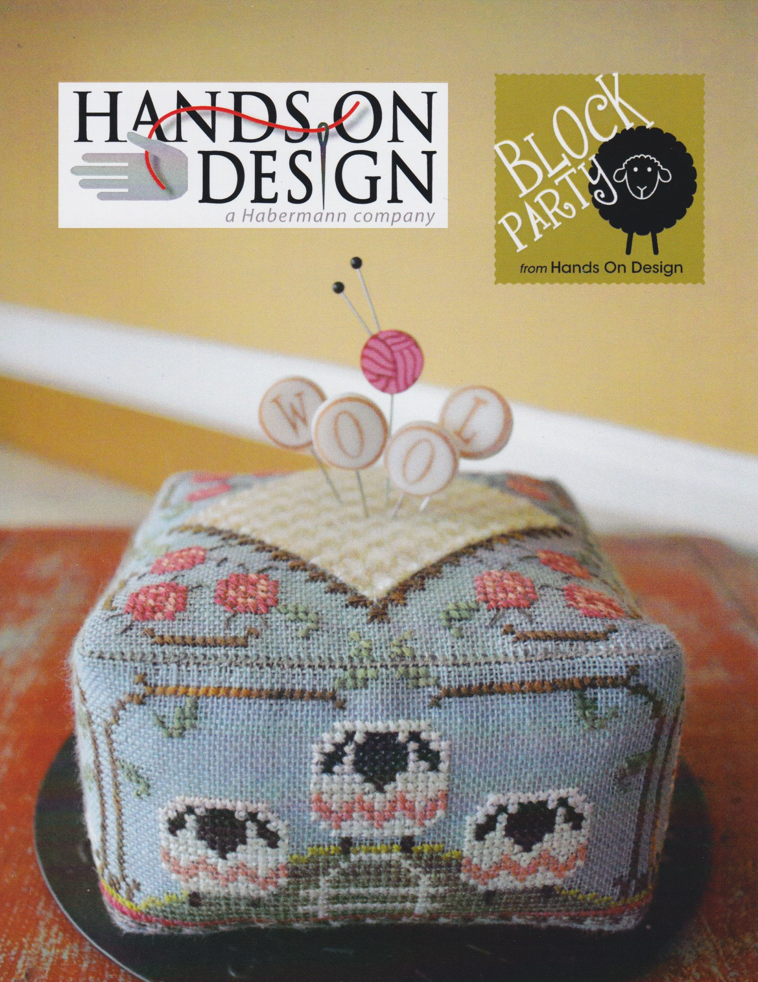 Hands On Design Wool - Block Party - Cross Stitch Pattern - 123Stitch