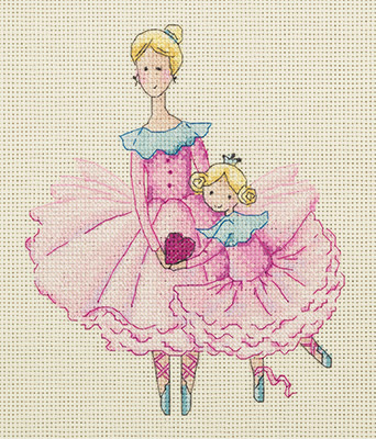 Klart Mother and Daughter - Cross Stitch Kit - 123Stitch