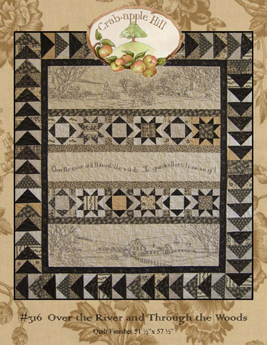 Crabapple Hill Over The River and Through The Woods - Quilt Pattern ...