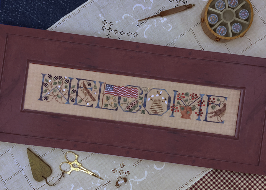 The Drawn Thread Welcome Summer - Cross Stitch Pattern - 123Stitch