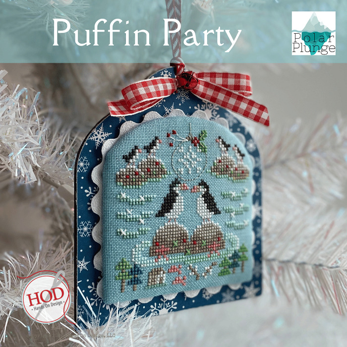 Hands On Design Puffin Party - Cross Stitch Pattern - 123Stitch
