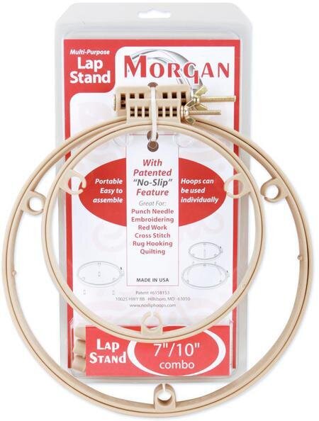 Morgan Products Hoop & Lap Stand Combo 7" and 10" - 123Stitch