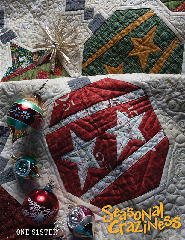 One Sister Seasonal Craziness - Quilt Pattern - 123Stitch