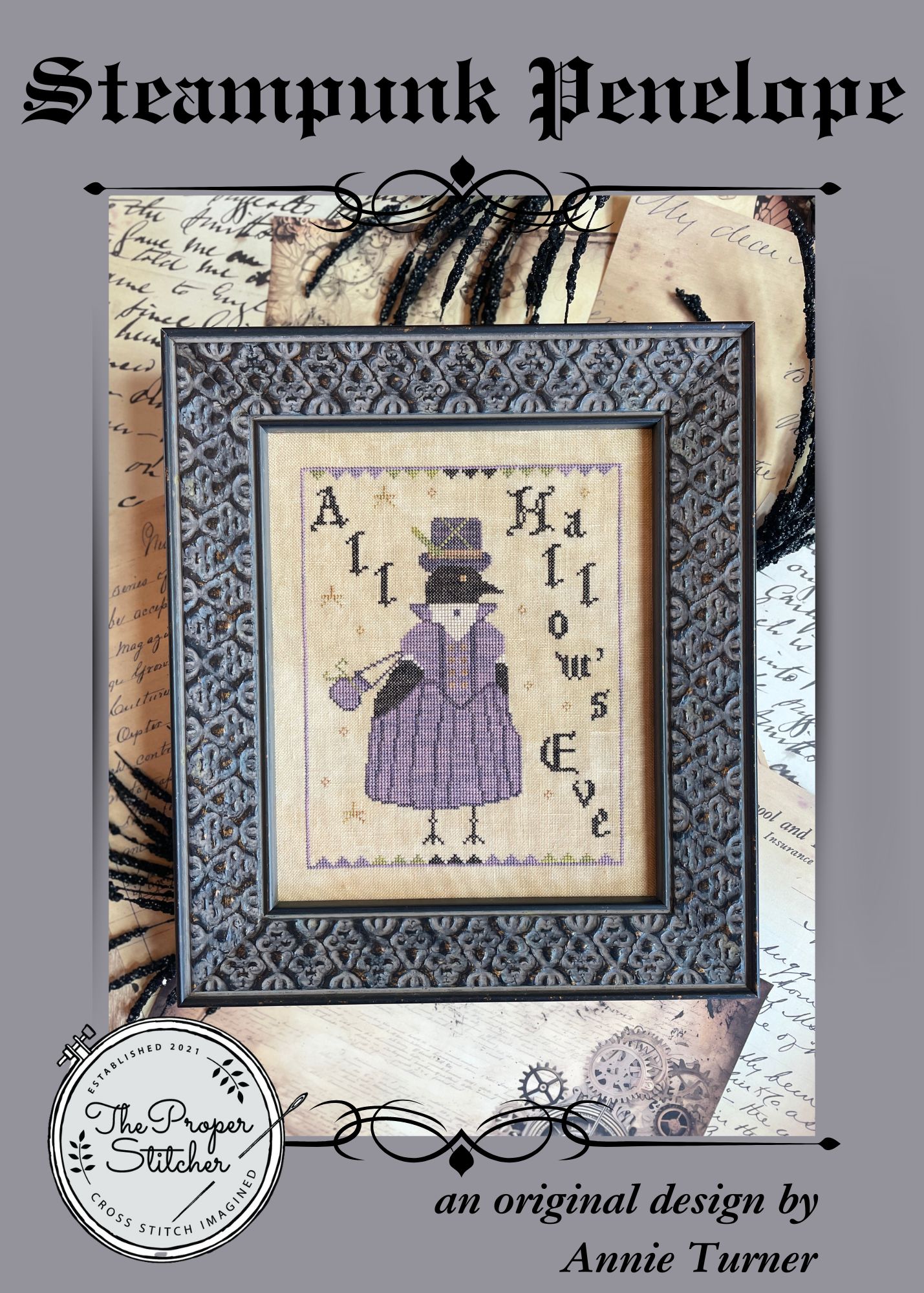 The Proper Stitcher Steampunk Penelope - Cross Stitch Pattern - 123Stitch