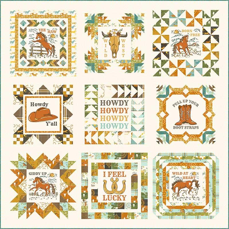 Stacy Iest Hsu Ponderosa - Quilt Pattern - 123Stitch
